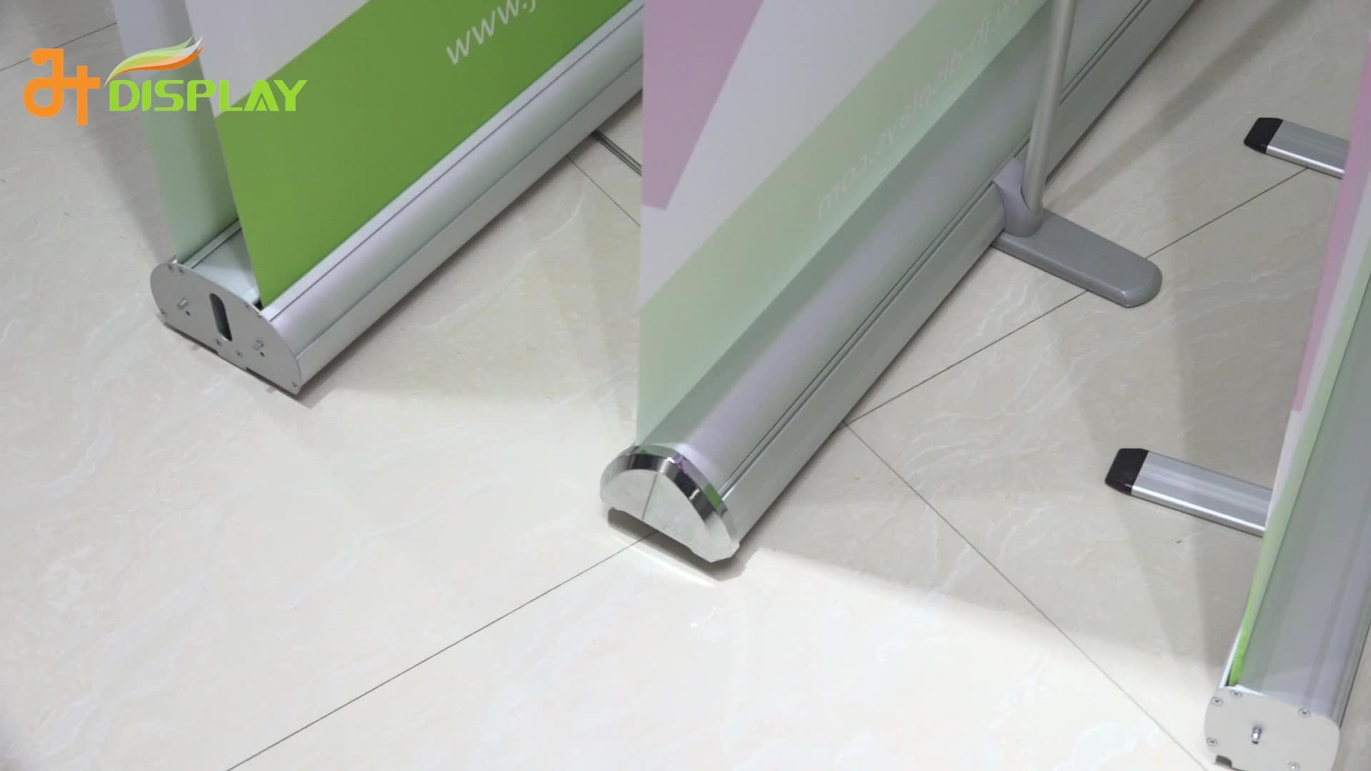 Broad Base 32" Luxury Rollup Retractable Deluxe Rollup Banner Stand ...