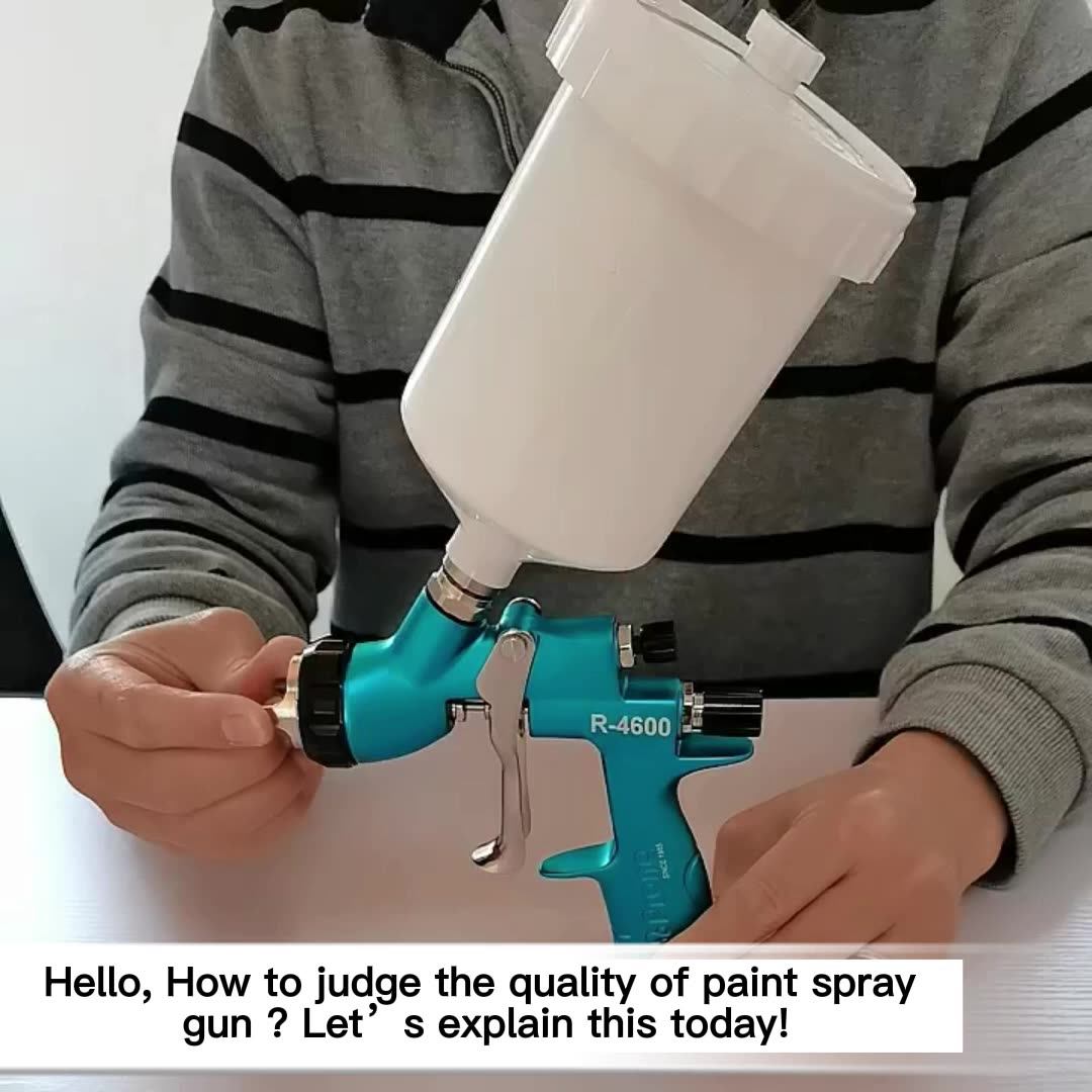 Prona R-4600 Power Gravity Feed Spray Gun Pistola Rociadora Automotriz ...