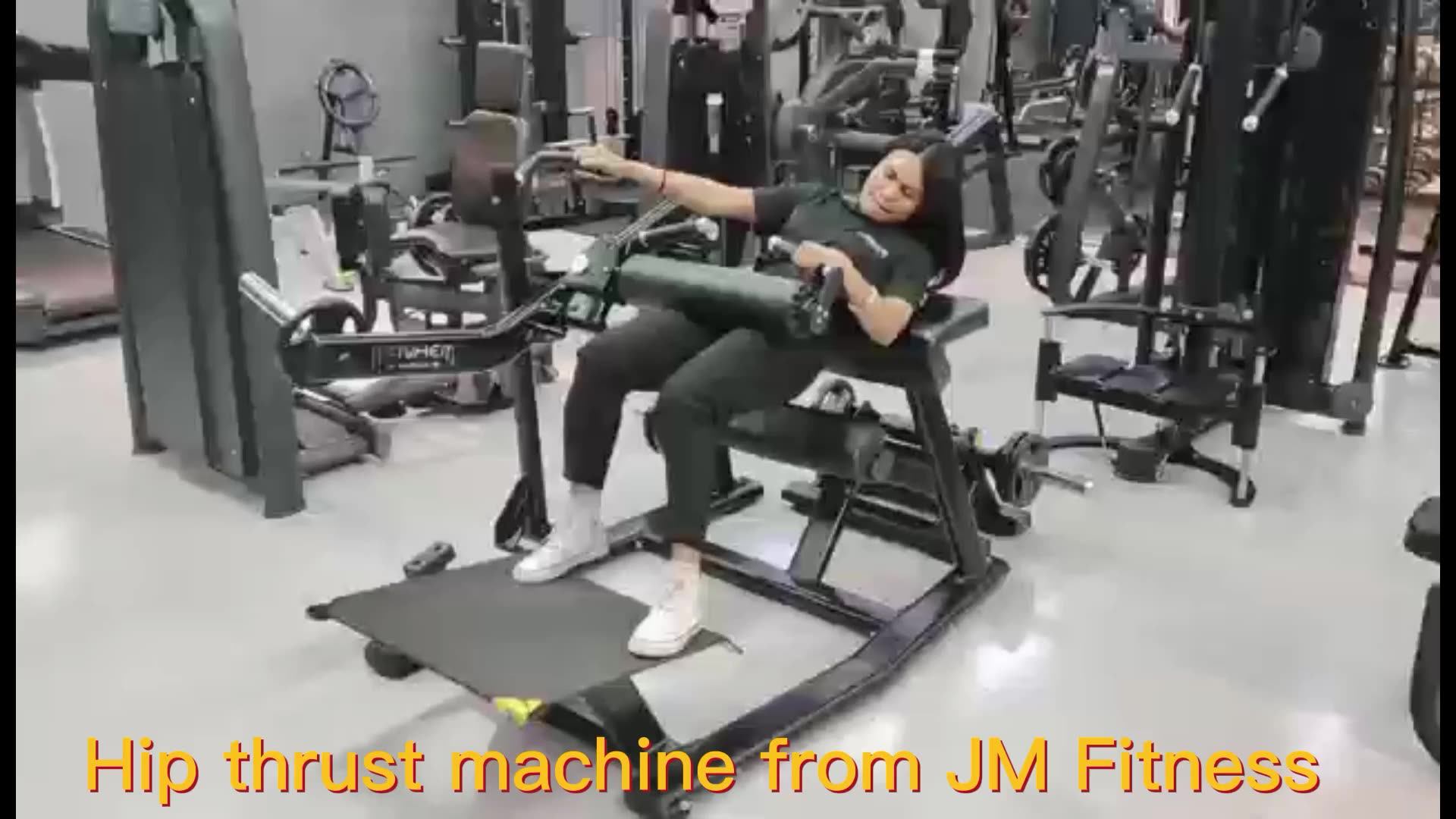 Best New Design Gym Hip Thrust Hip Trainer Gym Exercise Equipment ...