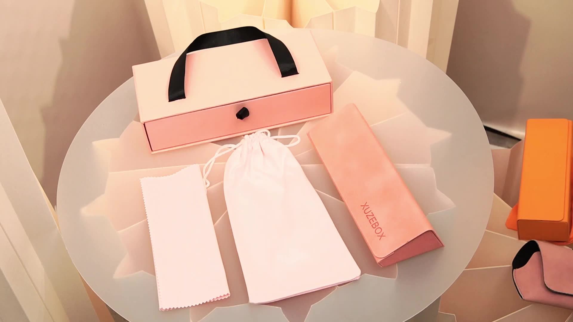 Luxury Sunglasses Case Gift Drawer Box Eyeglass Set Sunglasses Package ...