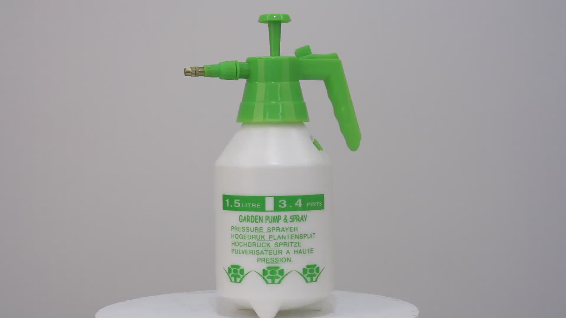 1.5l Plastic Hand Pump Sprayer Compression Pulverizador Hand Manual ...