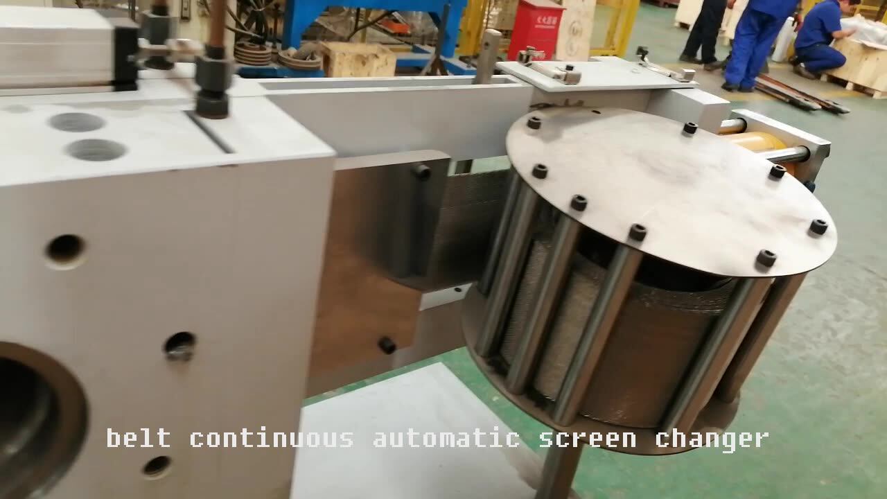 Automatic Mesh Belt Screen Mesh Changer Extrusion Plastic Extruder ...