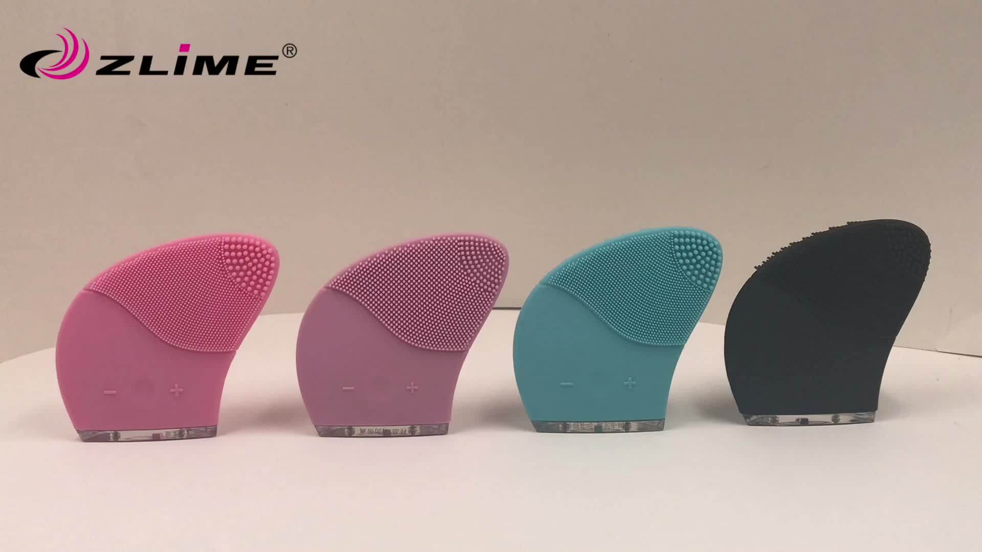 Electric Facial Washing Sonic Silicone Cleansing Scrubber Cleaner Face ...