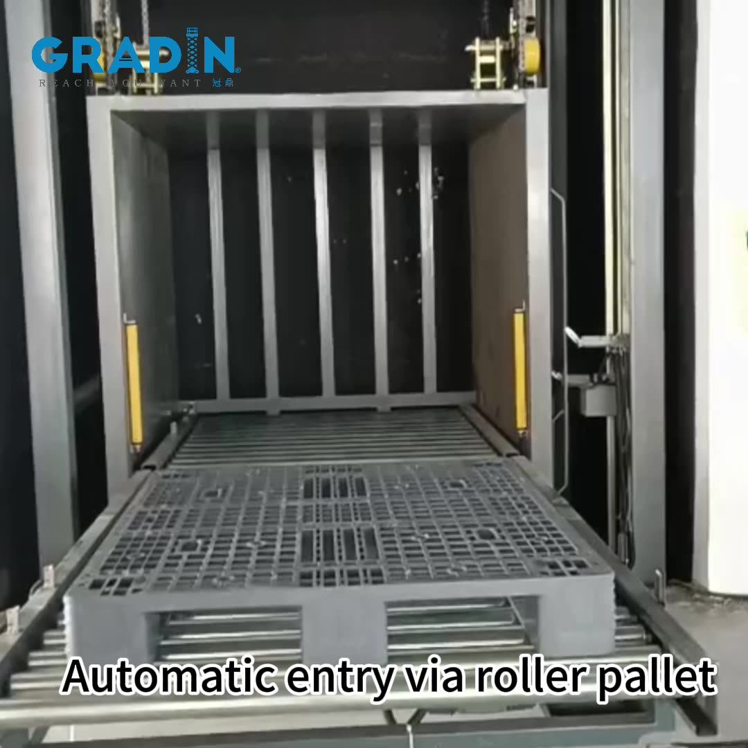 Reciprocating Pallet Hoist Vertical C-conveyor Distribution Centre ...