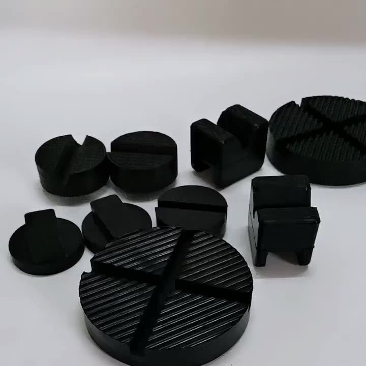 Round Heavy Duty Arm Rubber Pads For Auto Truck Hoist - Buy Rubber Pad ...