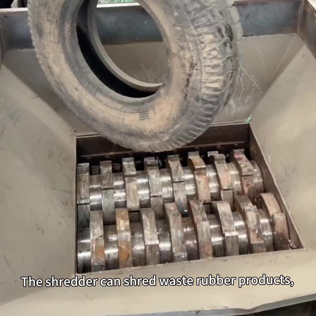 High Quality Whole Car Body Shredder Machine For Wasting Recycling Tire ...