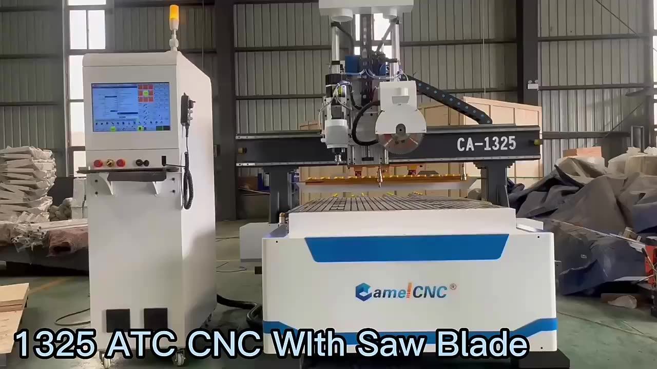 Camel Cnc 4*8ft Cnc Router 1325 Atc Cnc Wood Router With Saw Blades For ...