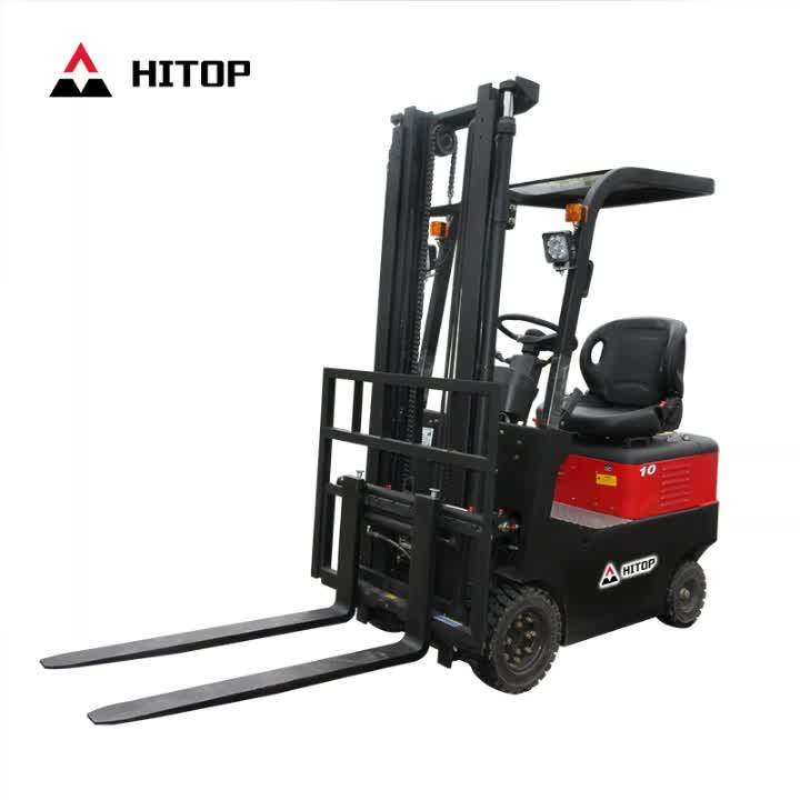 China Small Electric Forklift Truck 1 Ton Portable Mini Forklift - Buy ...