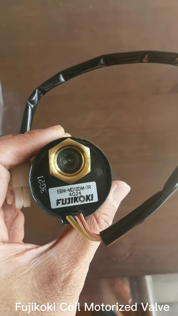 Fujikoki Coil Motorized Valve Ebm-md12dm-9r For Chiller Spare Parts Air ...