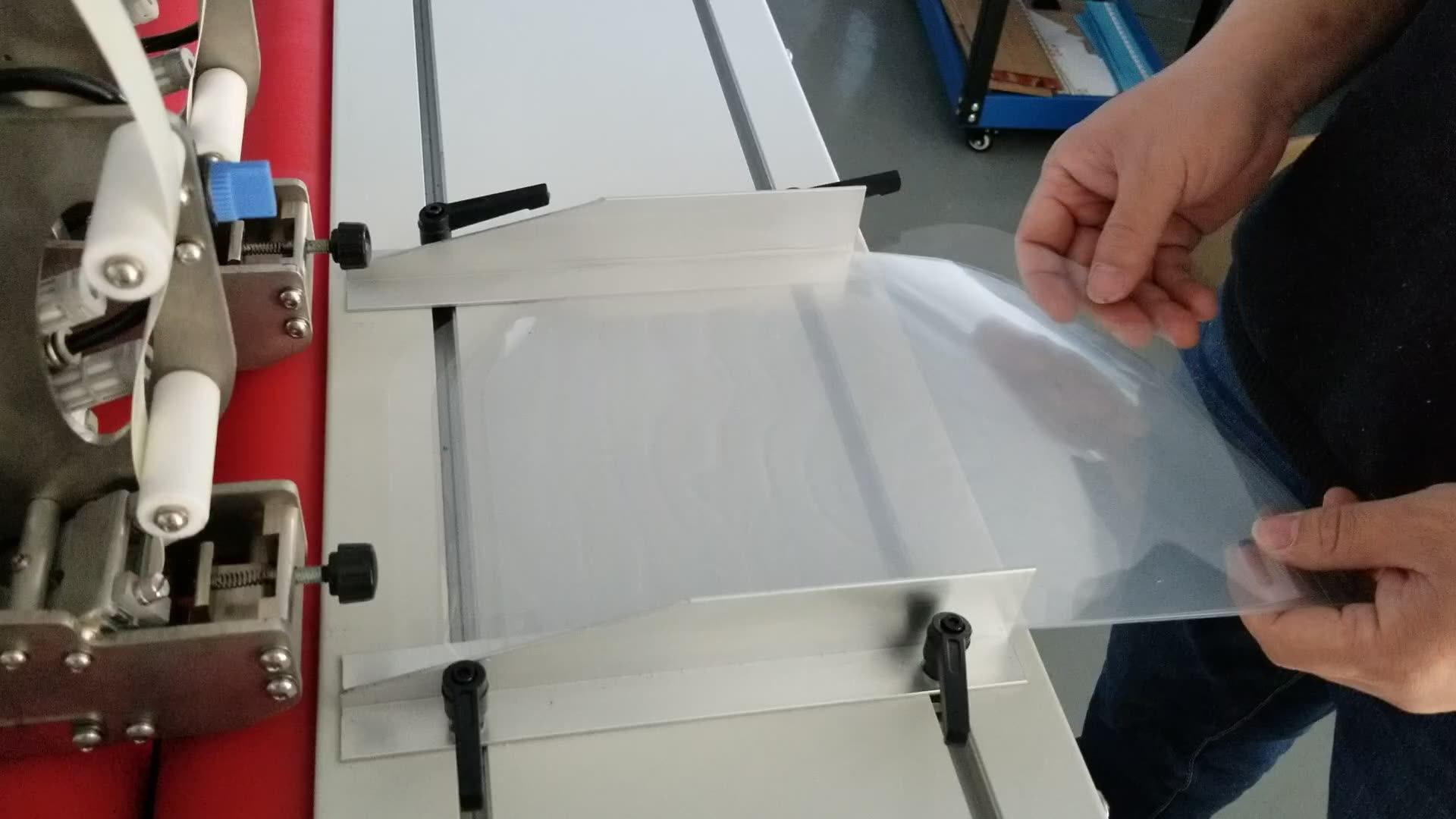 Double Sided Tape Aplicator / Tear Tape Machine / Adhesive Tape Machine ...