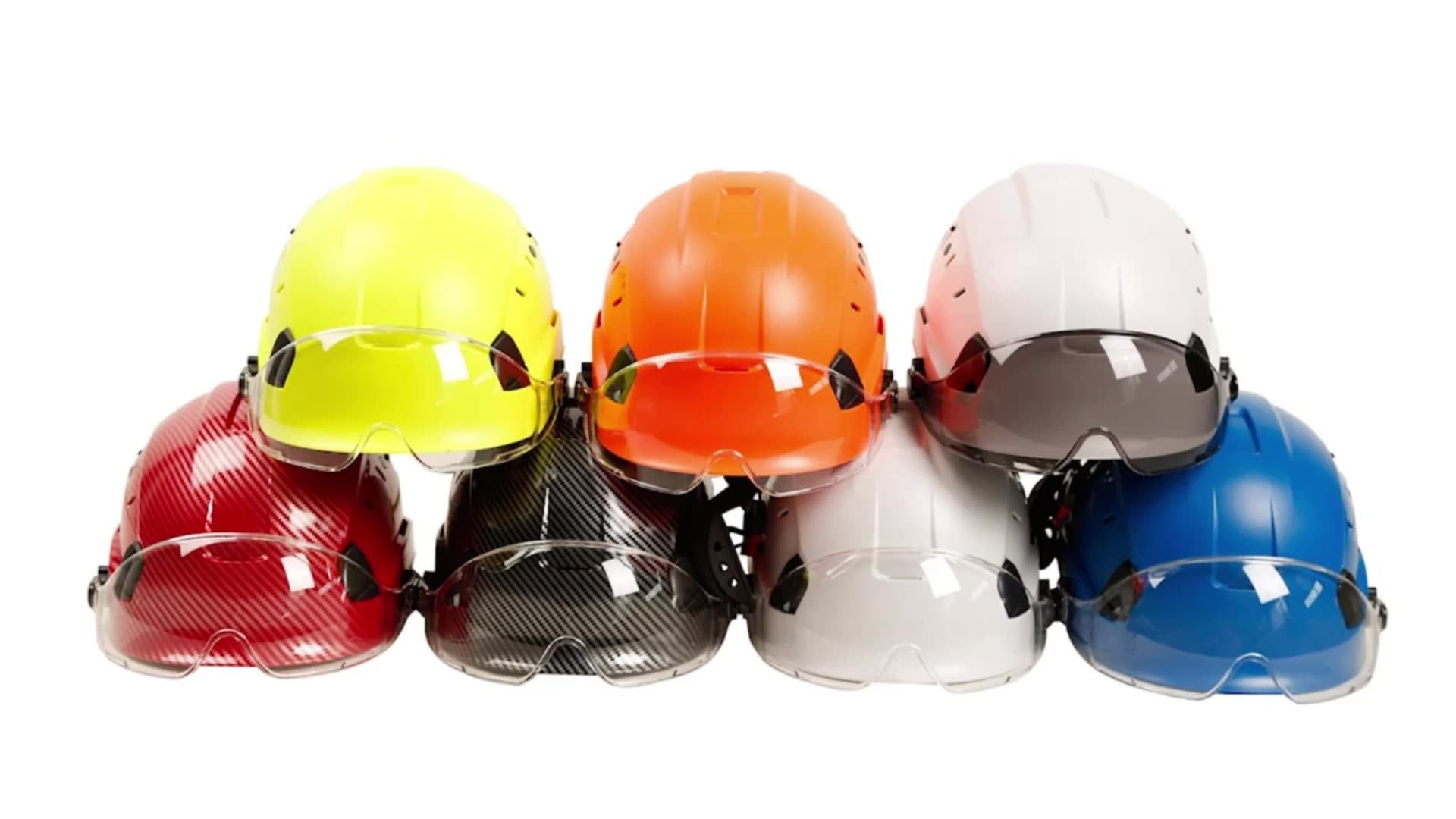 Ppe Safety Helmet With Goggle Standard Industrial Ppe Construction Hard ...