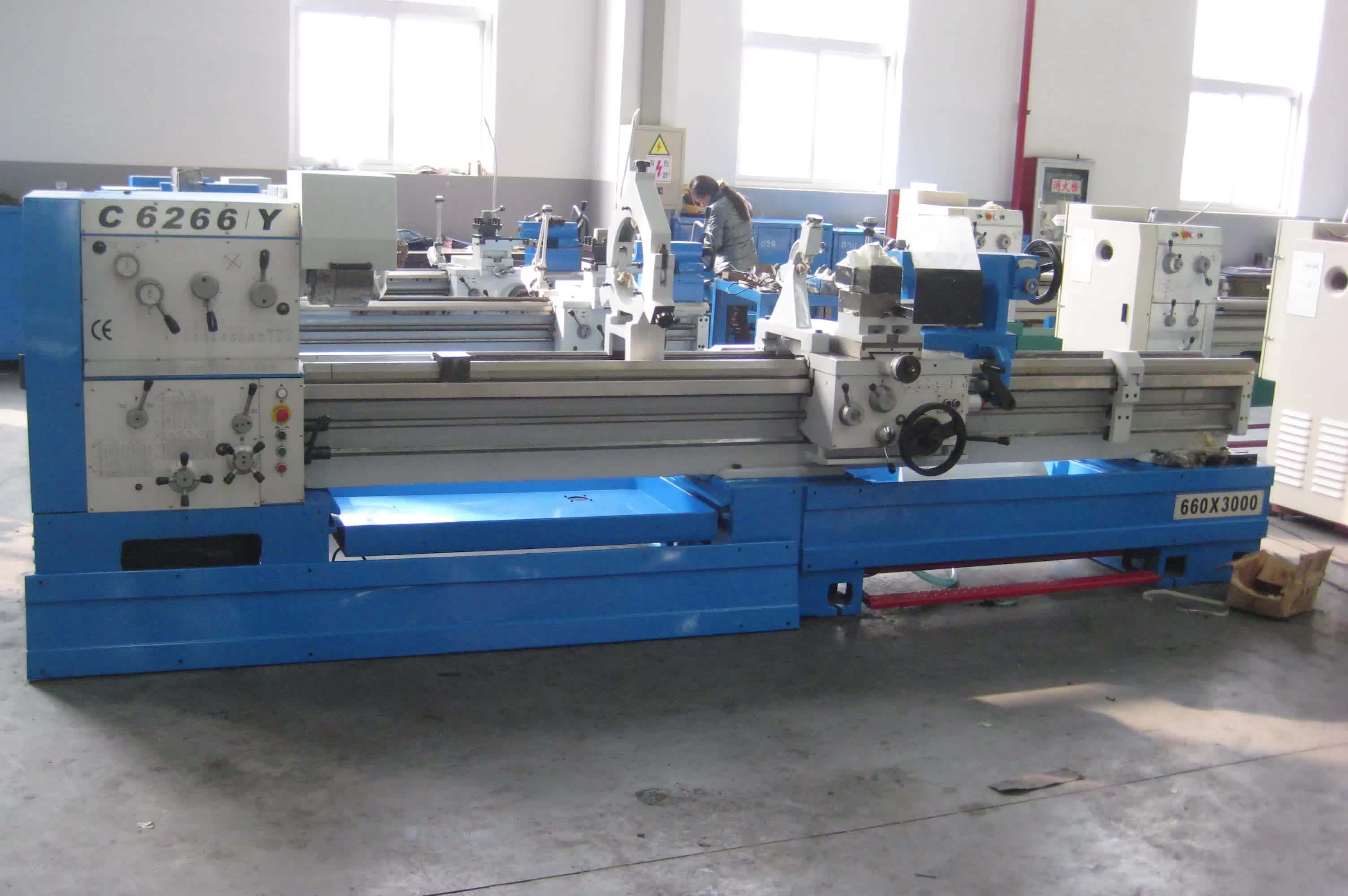 C6266y Chinese Factory Tos Universal Manual Lathe Machine With Low ...