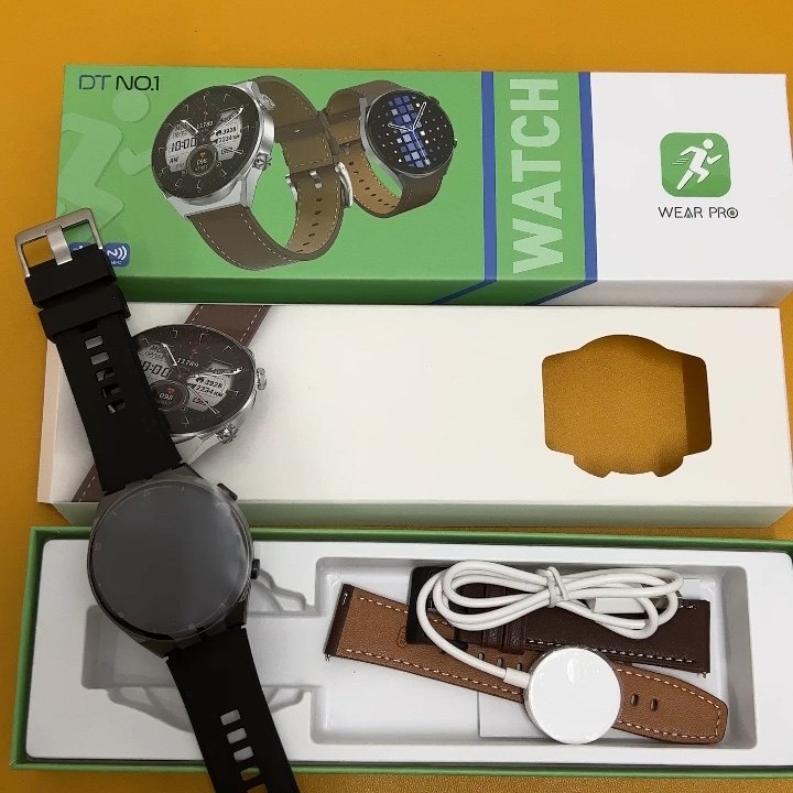 Dt3 Pro Max Men Smart Watch 1.45" Big Round Screen 412*412 Nfc Bt Call ...