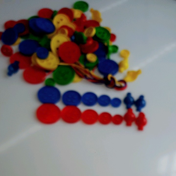 Bright Big Lacing Buttons,Fine Motor Skills Toys,Great Gift For Girls ...