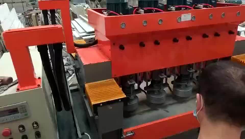 Stone Bush Hammering Automatic Litchi Surface Processing Machine Cnc ...