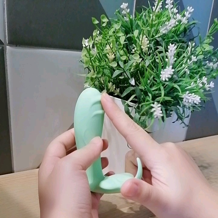 10 Vibration Modes Rechargeable Vibrating Panty Dildo Vibrators For ...