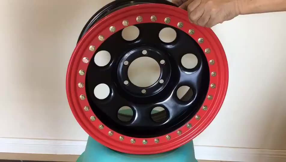 Beadlock Atv Steel Wheels Rims 4x4 Offroad Sport Car Rim 5x114.3 - Buy ...