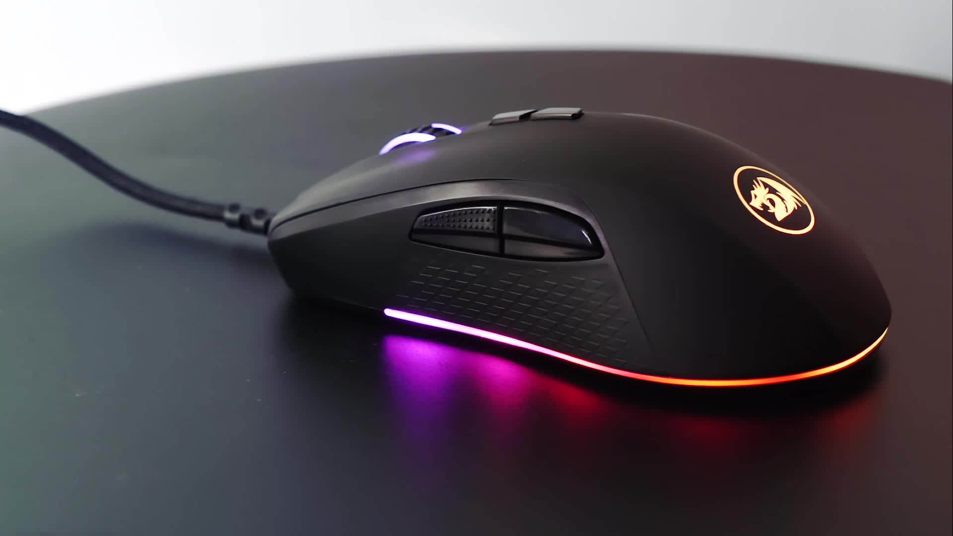 Redragon M718-rgb Optical Gaming Mouse Rgb Led Backlit Wired Mmo Pc ...