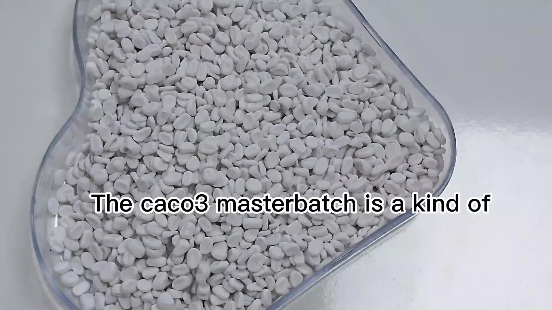 Factory Caco3 Master Batch Calcium Carbonate Pellets Plastics Filler ...