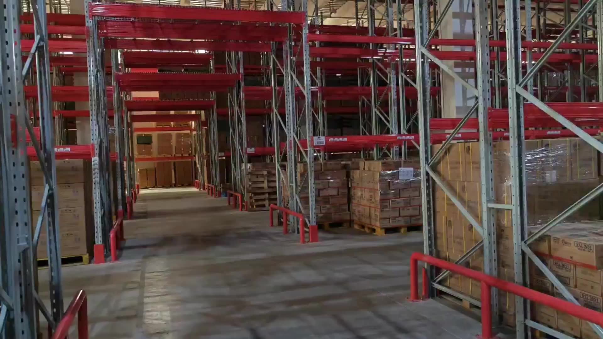 Warehouse Shelving Pallet Rack Heavy Duty Raw Material Storage Large ...