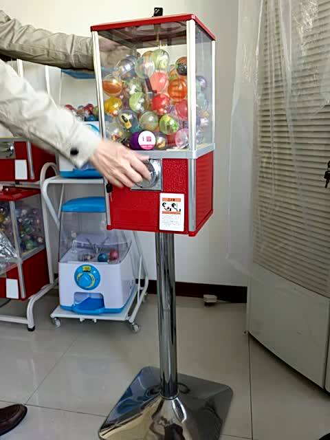 20" Inch Height Versatile Square Toy Capsule Vending Machine/bubble ...