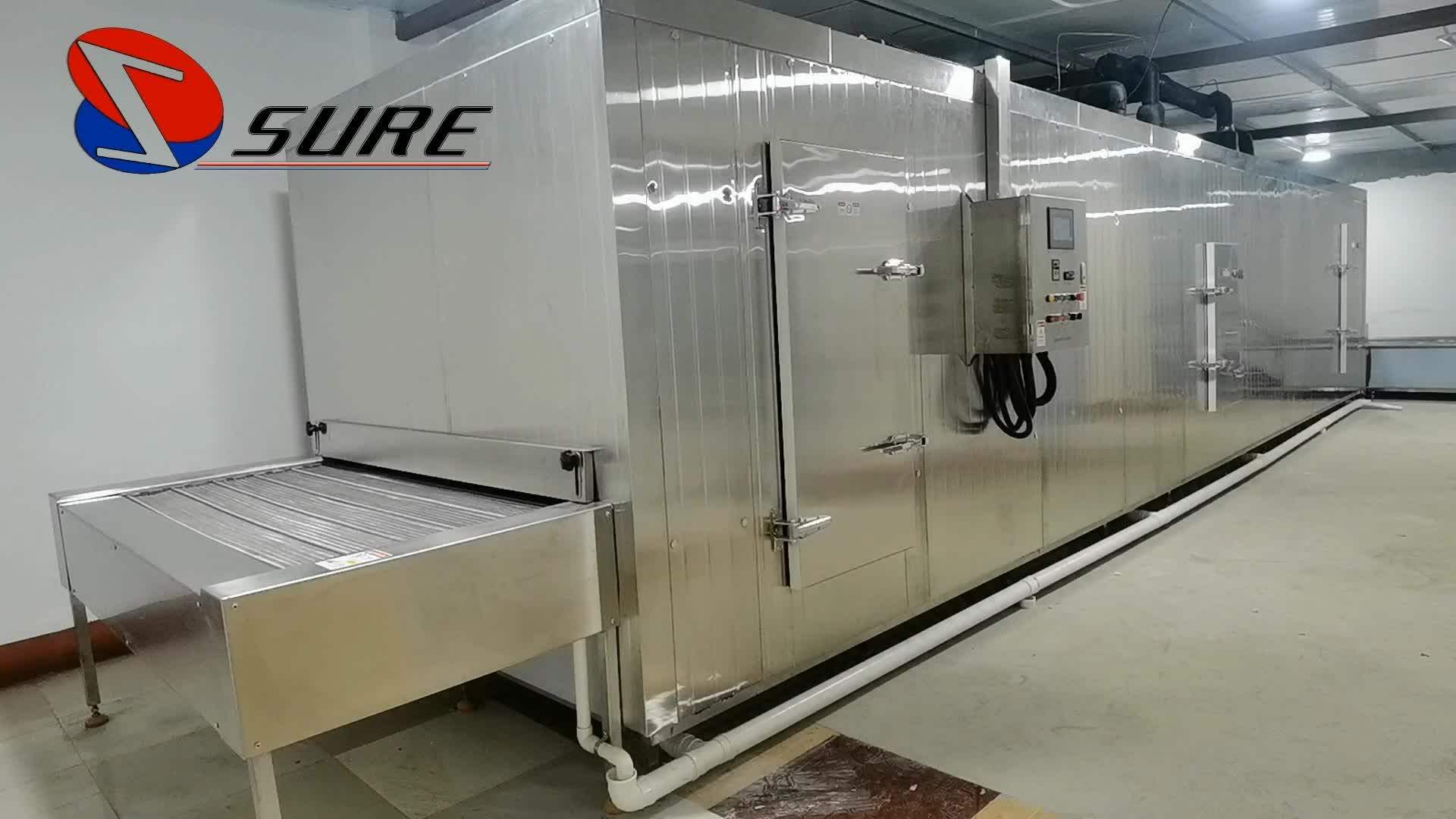 Iqf Tunnel Quick Freezer For Shrimp Frozen - Buy Tunnel Quick Freezer ...