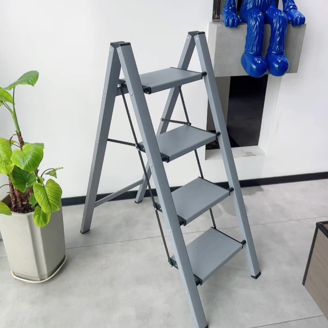 Modern Design Household 2-step Ladder Custom Length With Folding Ladder ...