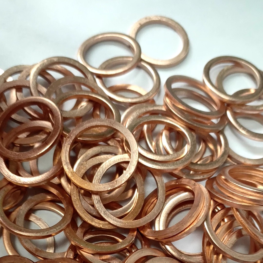 M12 Flat Shim Copper Ring Copper Ring Gasket With All Sizes - Buy ...