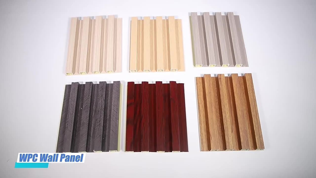 Decorative Lambrin Wpc Co-extruded External Wpc Exterior Wall Cladding ...