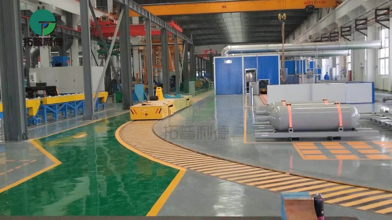 Factory Battery Power Motorized Electric Transfer Rail Trolley - Buy ...