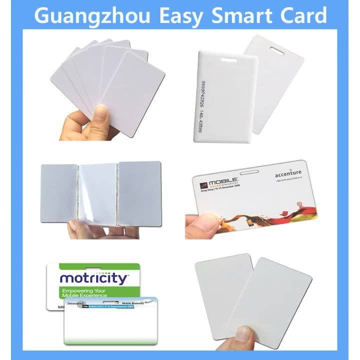 Cr80 Credit Card Size Inkjet Printable Plastic Pvc Blank Id Cards For ...