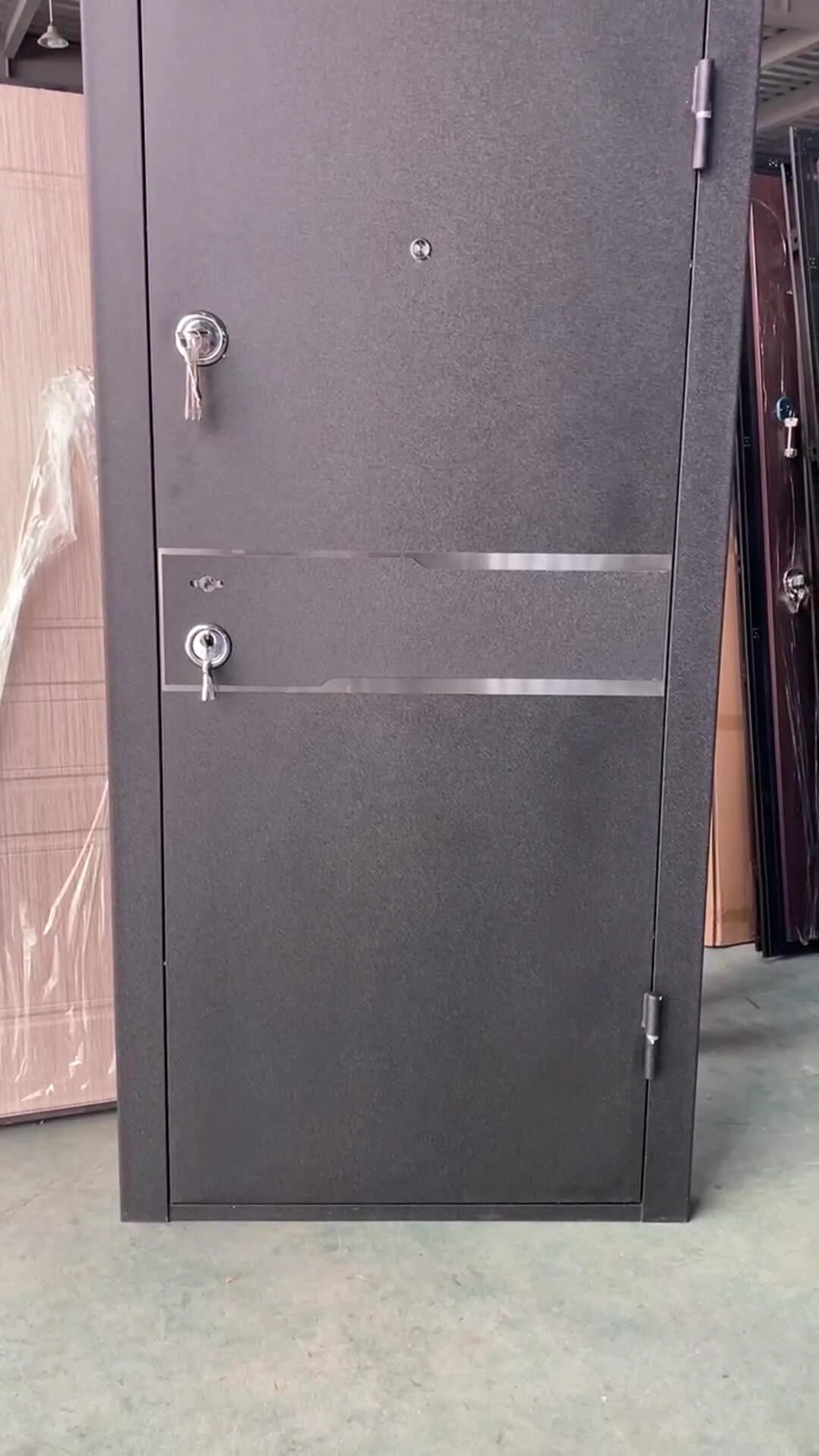 Surface Finished Hot Style Main Entrance Russia Door Design Honeycomb ...