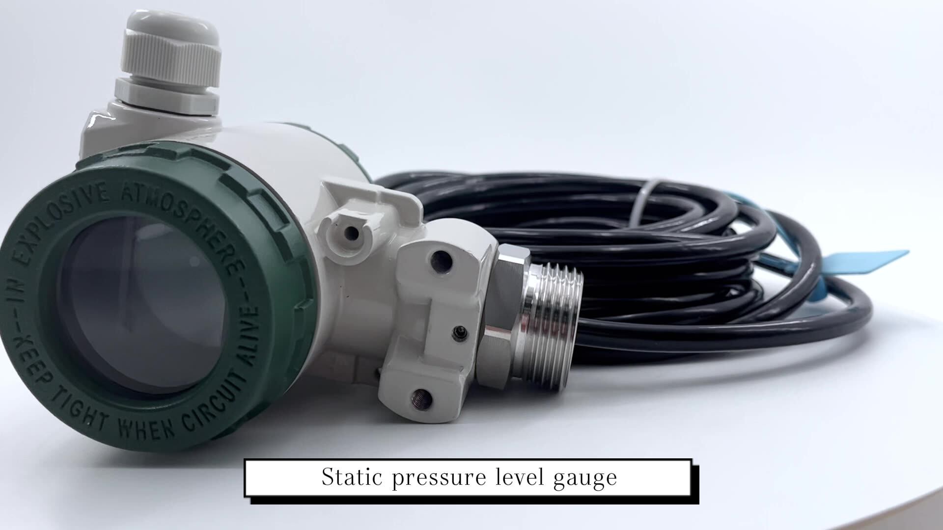 Input Level Transmitter Water Level Gauge Stainless Steel 4-20ma Output Water-proof High ...