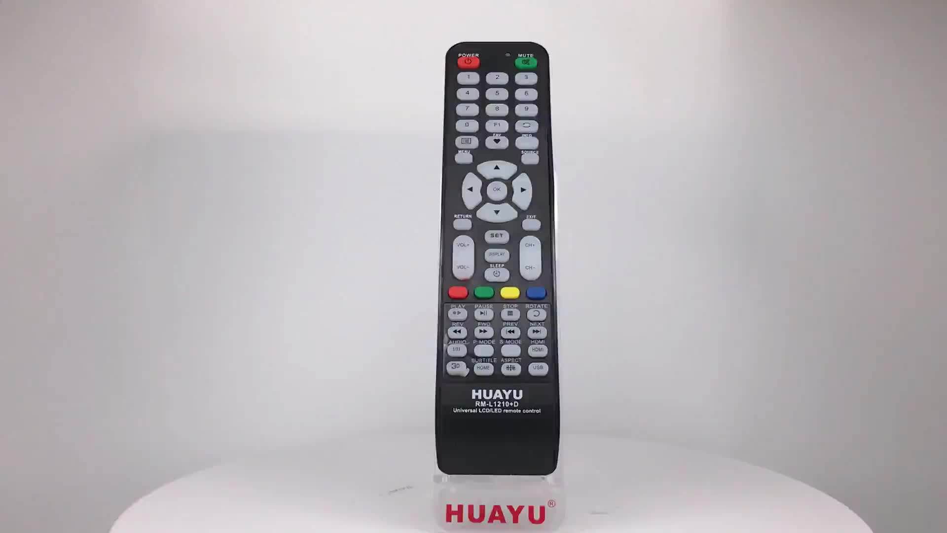 Rm-l1210+d Huayu China Brand Led Tv Universal Remote Control - Buy ...