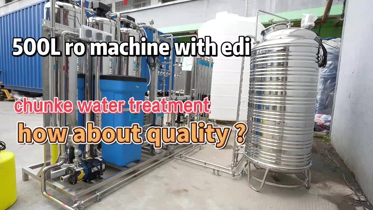 Ultra Pure Water Reverse Osmosis System Electrodeionization Module Ro ...