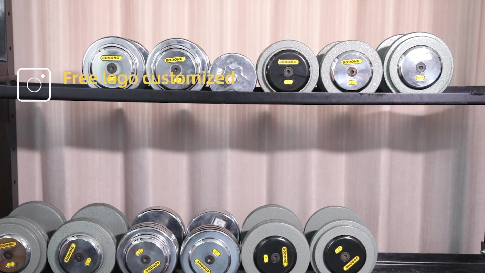 Factory Gym Equipment Dumbbells The Lacquer Bake Cast Iron Dumbbells ...