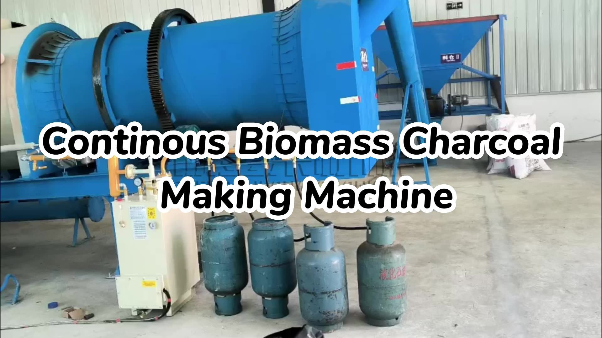 Biochar Pyrolysis Kiln/rice Husk Activated Carbon Furnaces/large ...