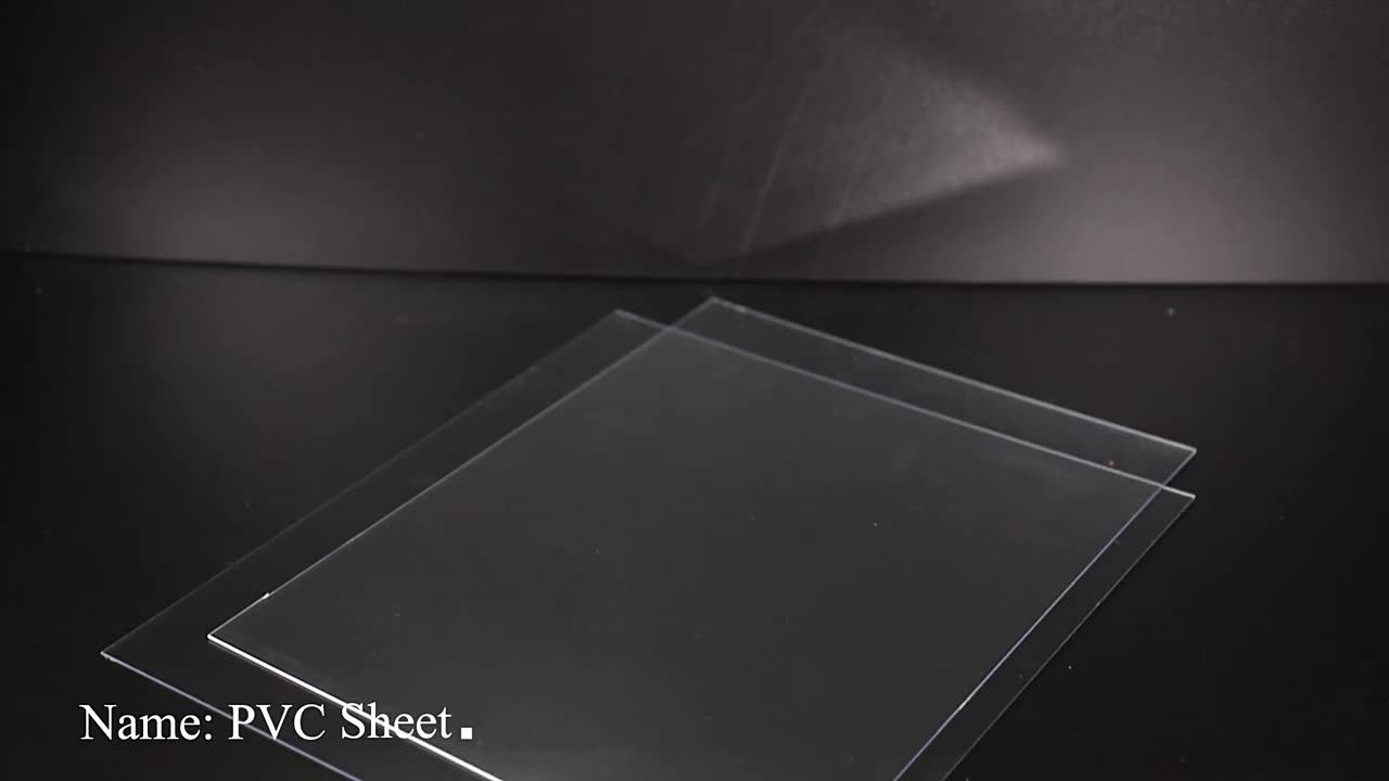 Clear Transparent Acetate Sheets PVC Waterproof Matte PVC Sheets