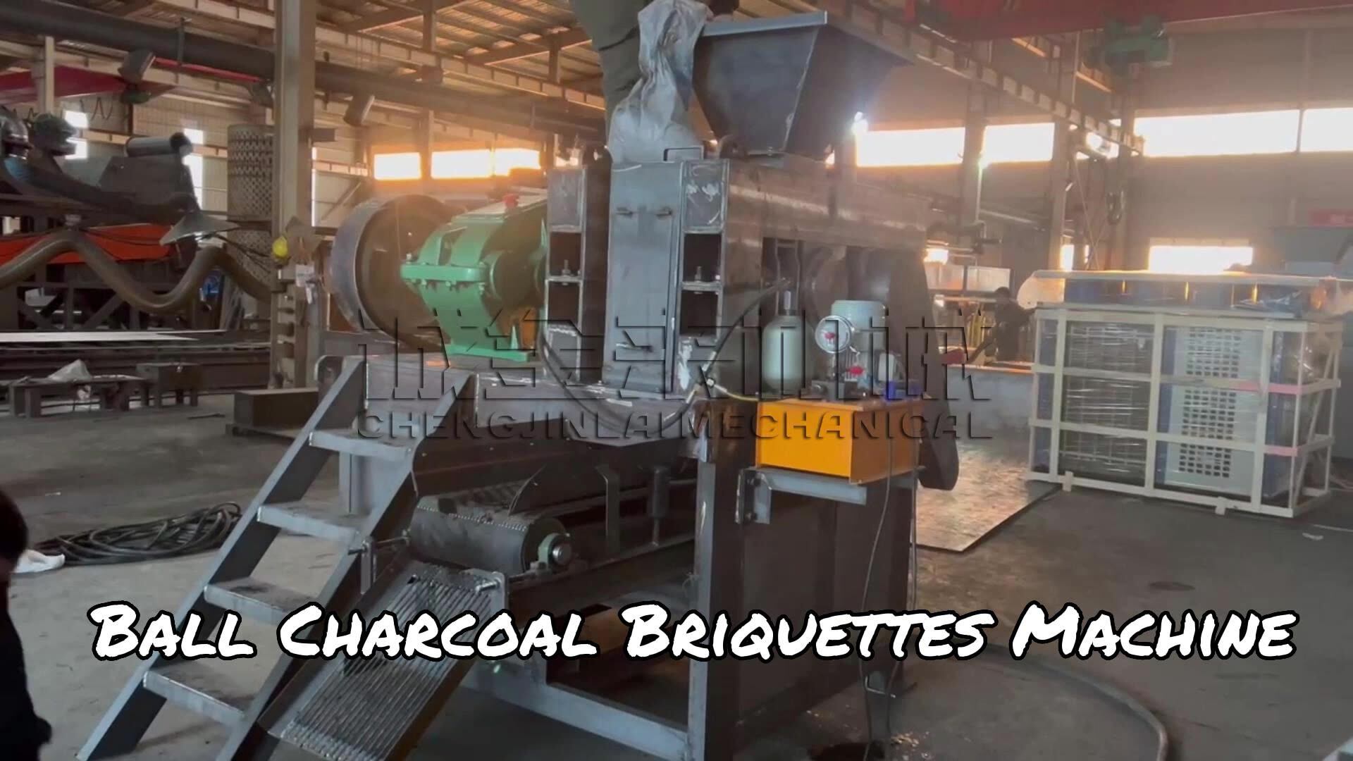 Extrude Granulation Pini Kay Complete Plant Coke Ash Coco Peat Ball ...