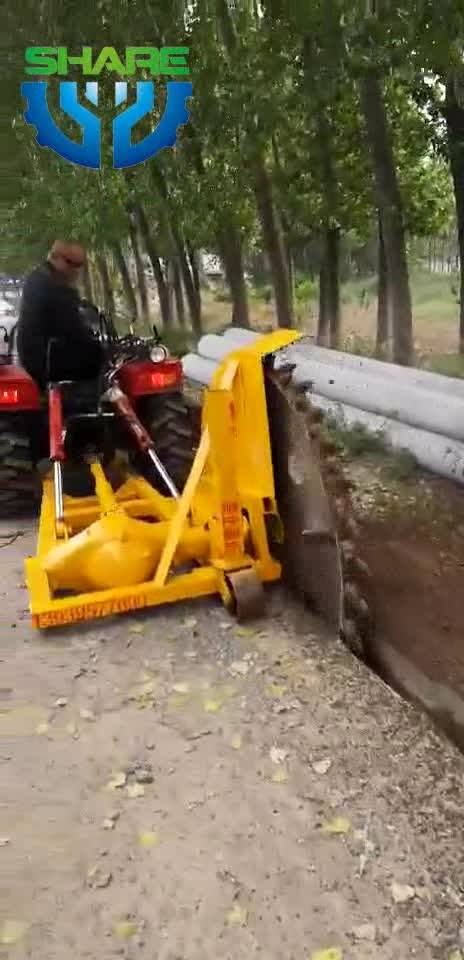 Ditch Cleaning Digging Machine Trencher 2 Weel Tractor - Buy Trencher 2 ...