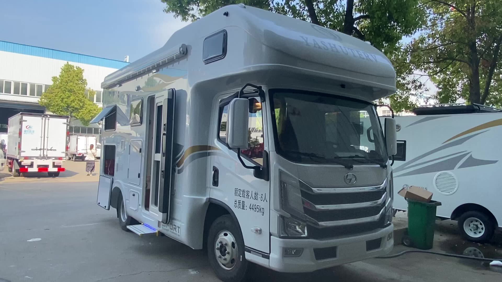 Luxury Decorated Business Travel Camping Caravan Truck For Sale In ...