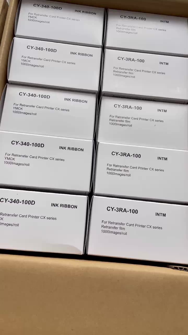 Dnp Cy-p340a-dn Ymck Ink Ribbon Set Work On Cx-d80/330/320/210 Printer ...