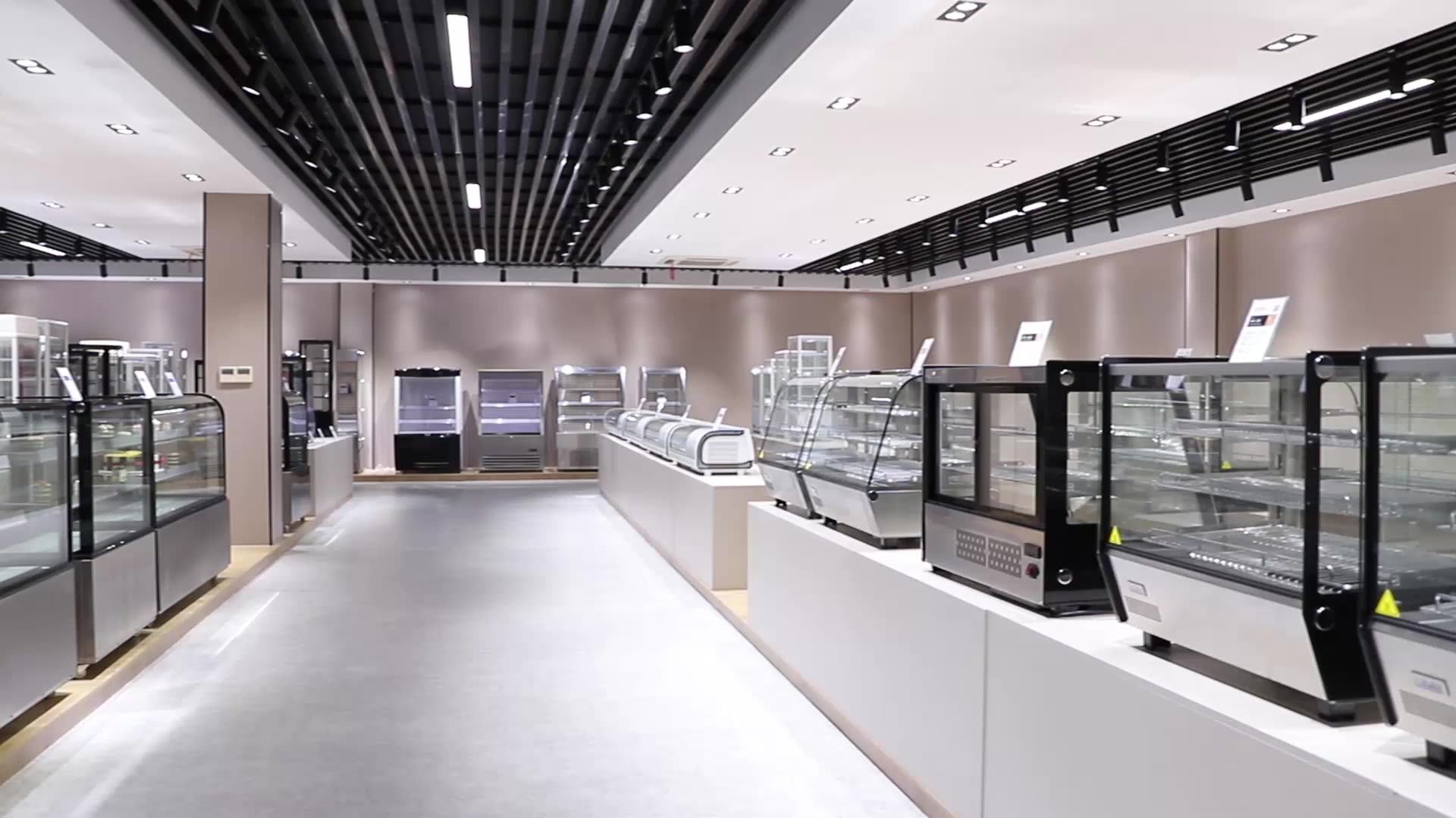 Foodservice Display Equipment Heated Glass Showcase Food Warmer With Gn ...