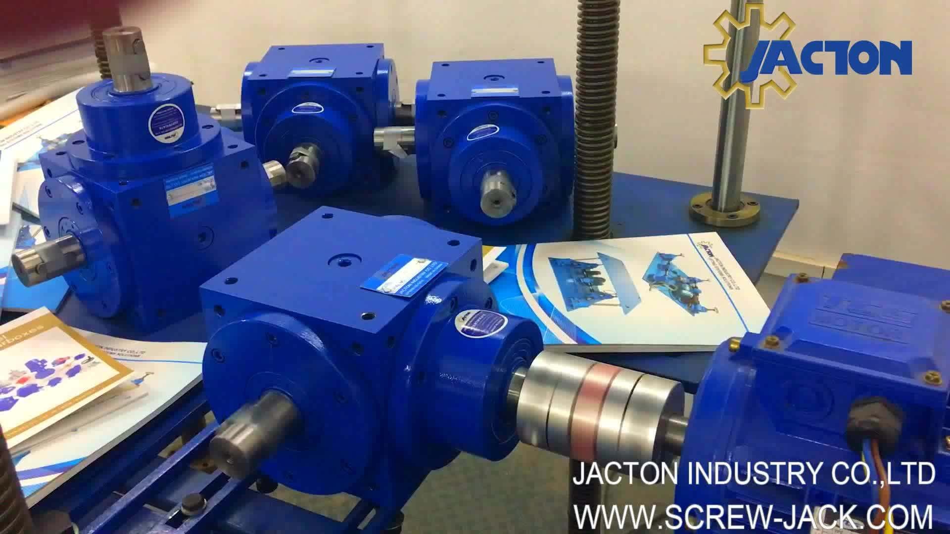 High Rigidity Jtp240 Mitre 90 Degree Gearbox 1:1 Ratio For Crank And ...