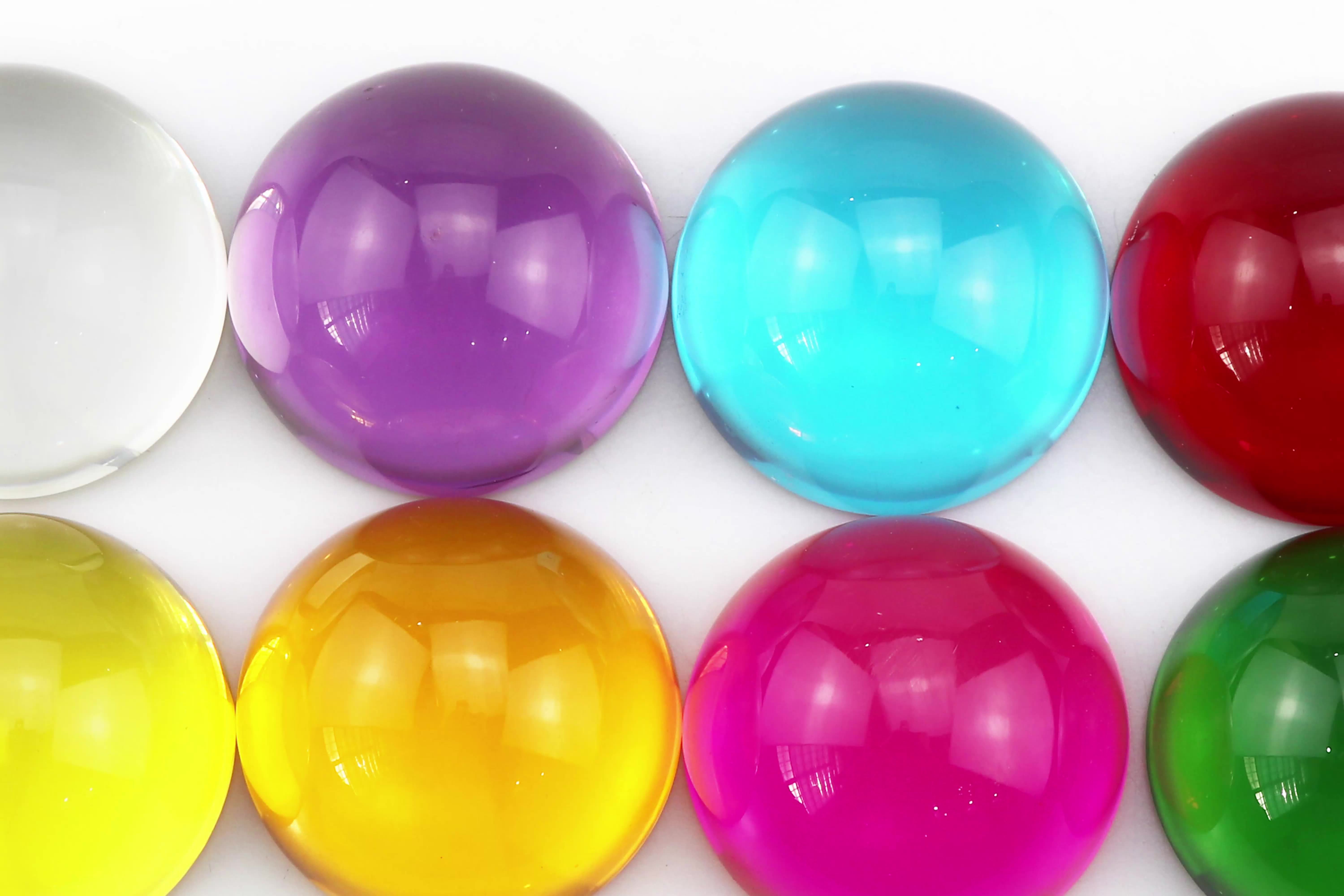 Acrylic Half Round Balls Transparent Hemisphere Glass Sports Plastic ...