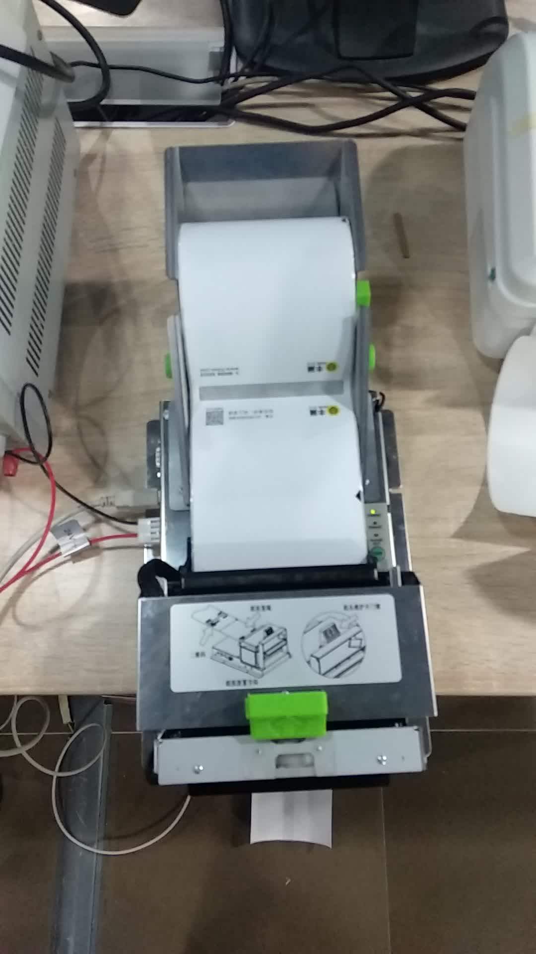 Rs232 Usb Cpcl Auto Cutter Kiosk Barcode Label Printer 4 Inch 112mm Thermal Receipt Printer ...