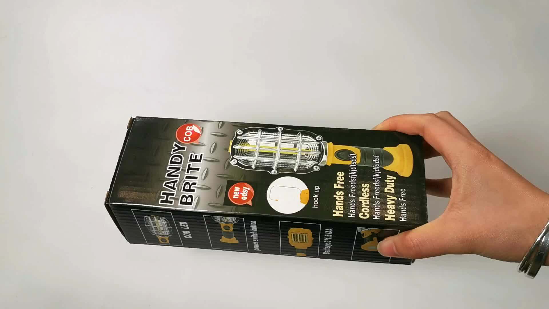 2020 New Selling Dry Batteries Operated Magnetic Workshop Lamp Portable ...