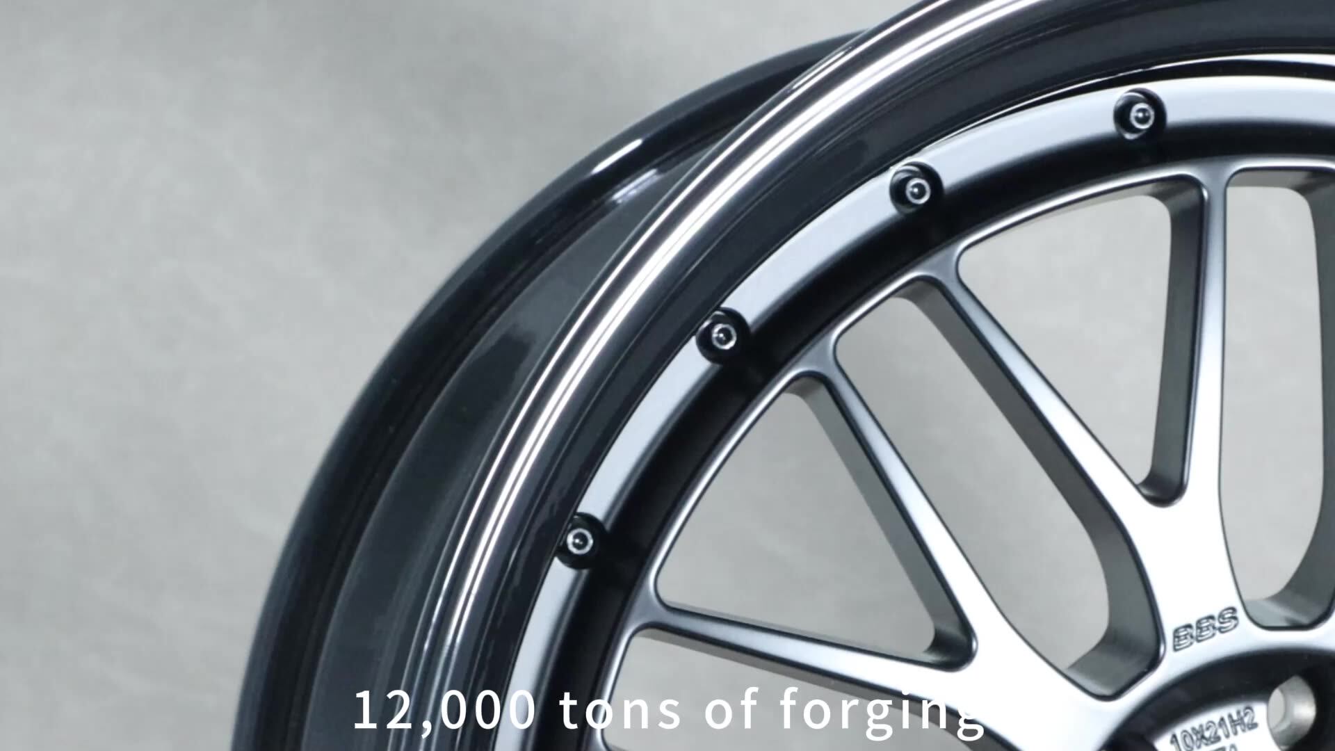 2 Piece Forged Wheels 3-piece Passenger Car Wheels Aluminum Wheel Rims ...