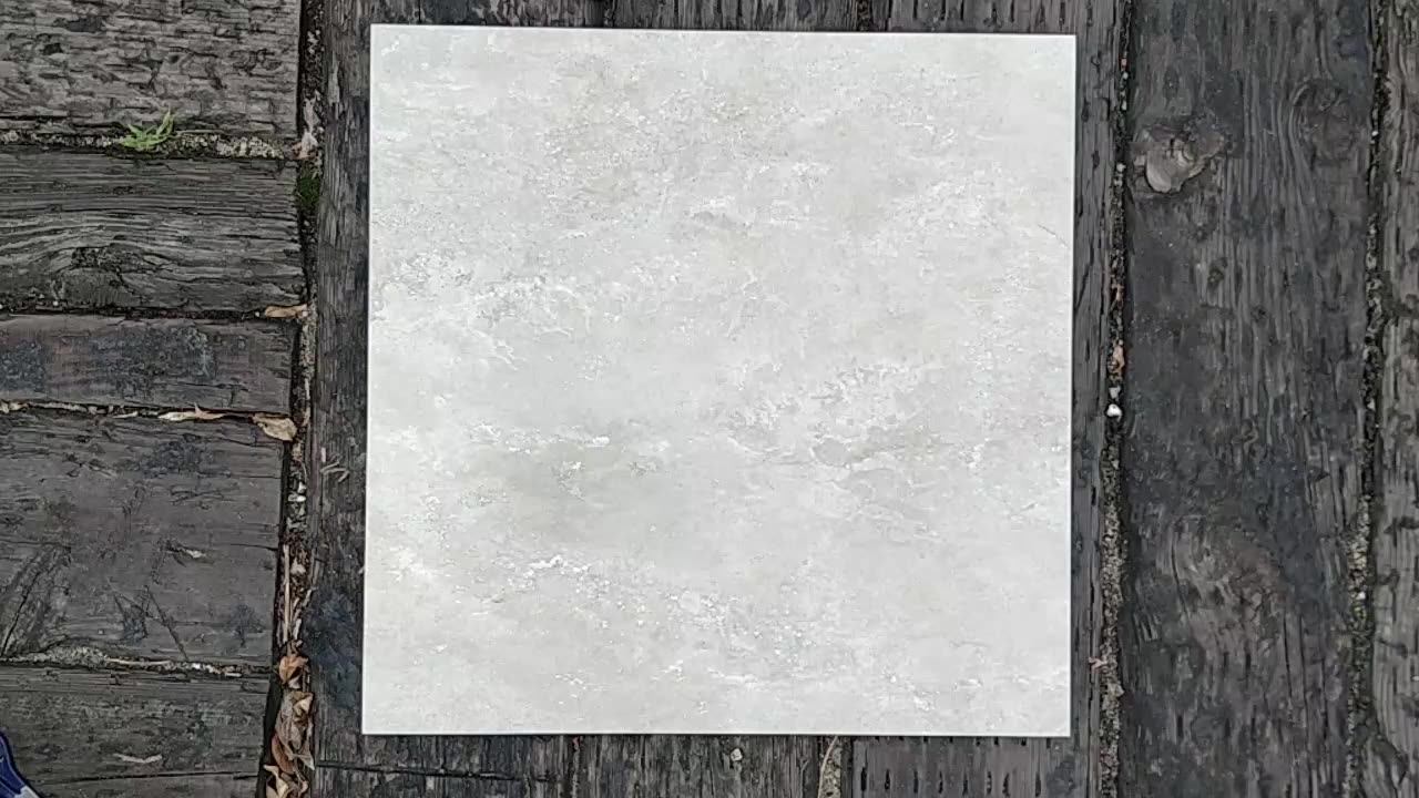 Ubin Lantai Porselen Parkir 2cm Granit Putih Kasar Seluruh Tubuh 60x60 ...