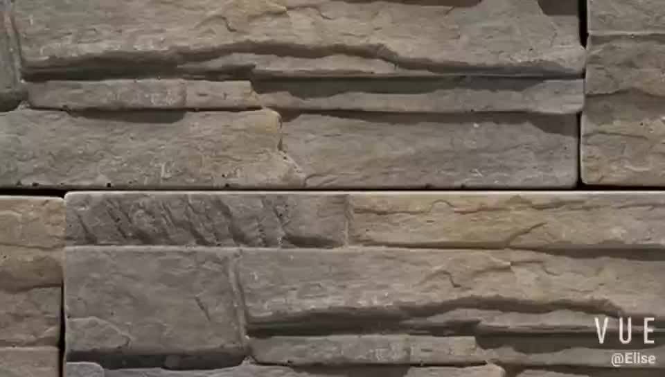 Batu Buatan Bata Tipis Dinding Semen Batu Panel Dinding - Buy Bata ...